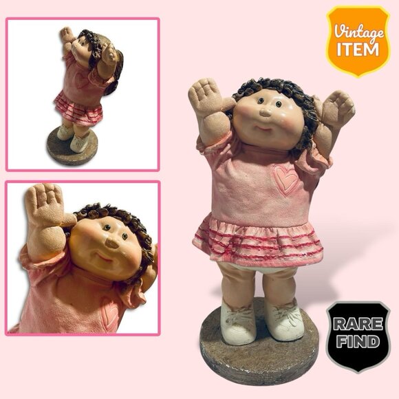 Cabbage Patch Kids | Accents | Vintage Cabbage Patch Kids Ceramic Doll ...